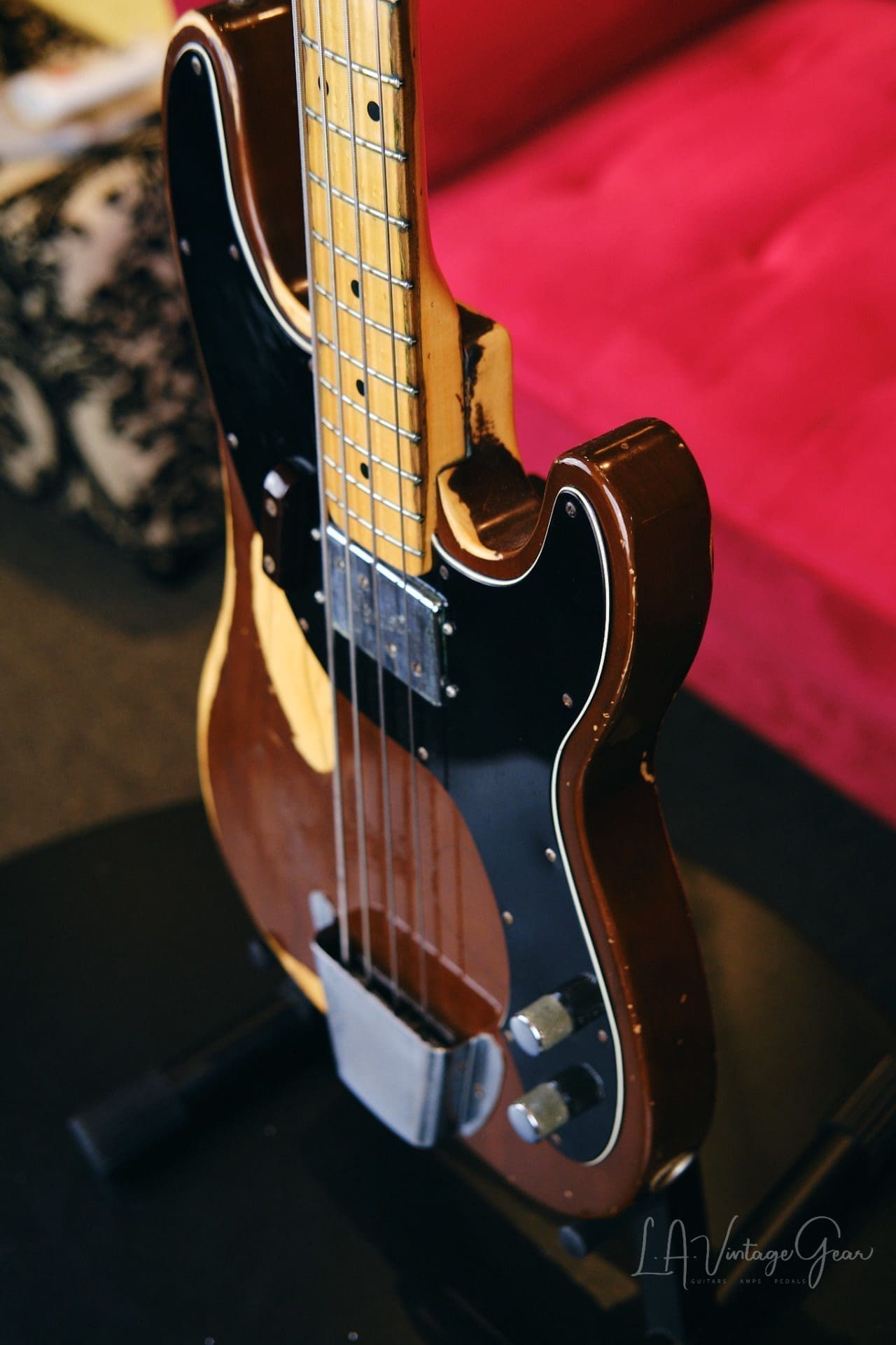Fender 1977 Vintage Telecaster Bass – Mocha Brown Finish & Original ...