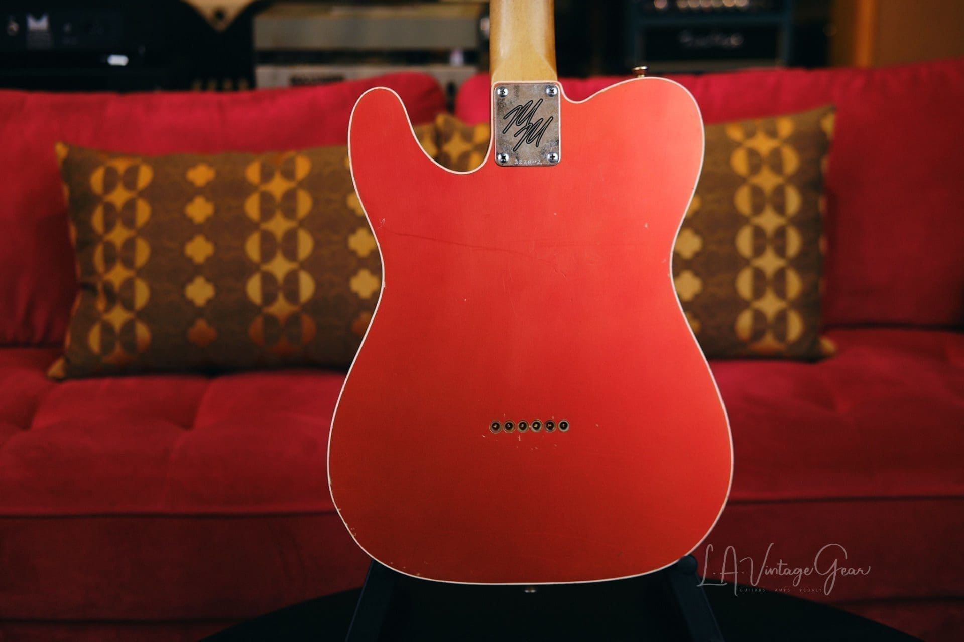 Mario Martin Model-T Double Bound Electric Guitar- Faded Candy Apple ...