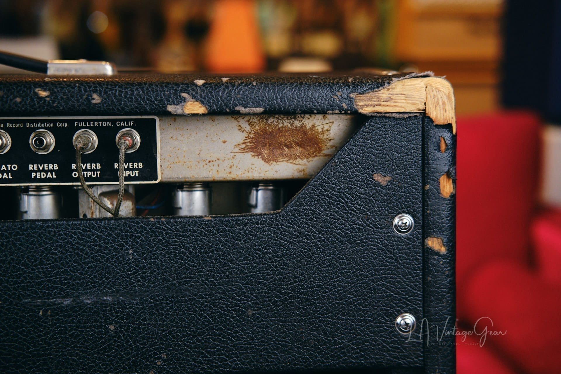 Fender 1965 Pro Reverb 2×12 Combo Guitar Amplifier – Owned by Renowned ...