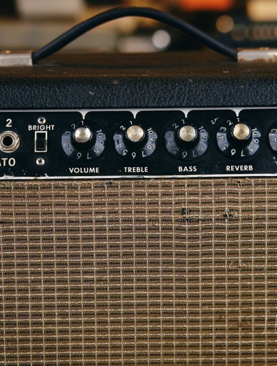 Fender 1965 Pro Reverb 2×12 Combo Guitar Amplifier – Owned by Renowned ...