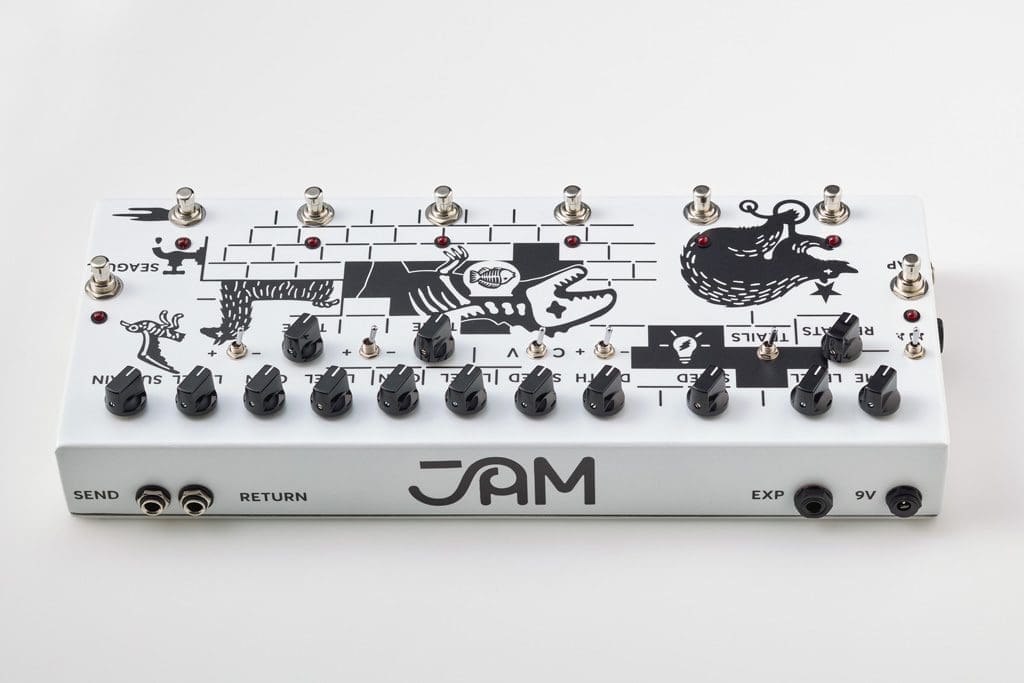 Jam Pedals Pink Flow – Multi Effect – “Art for Your Ears !” – LA ...