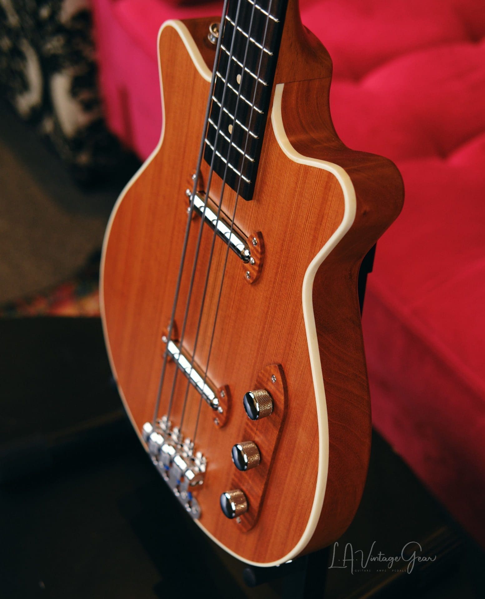 Grez ‘Mendocino’ Short Scale Electric Bass Guitar – Compact Lightweight ...