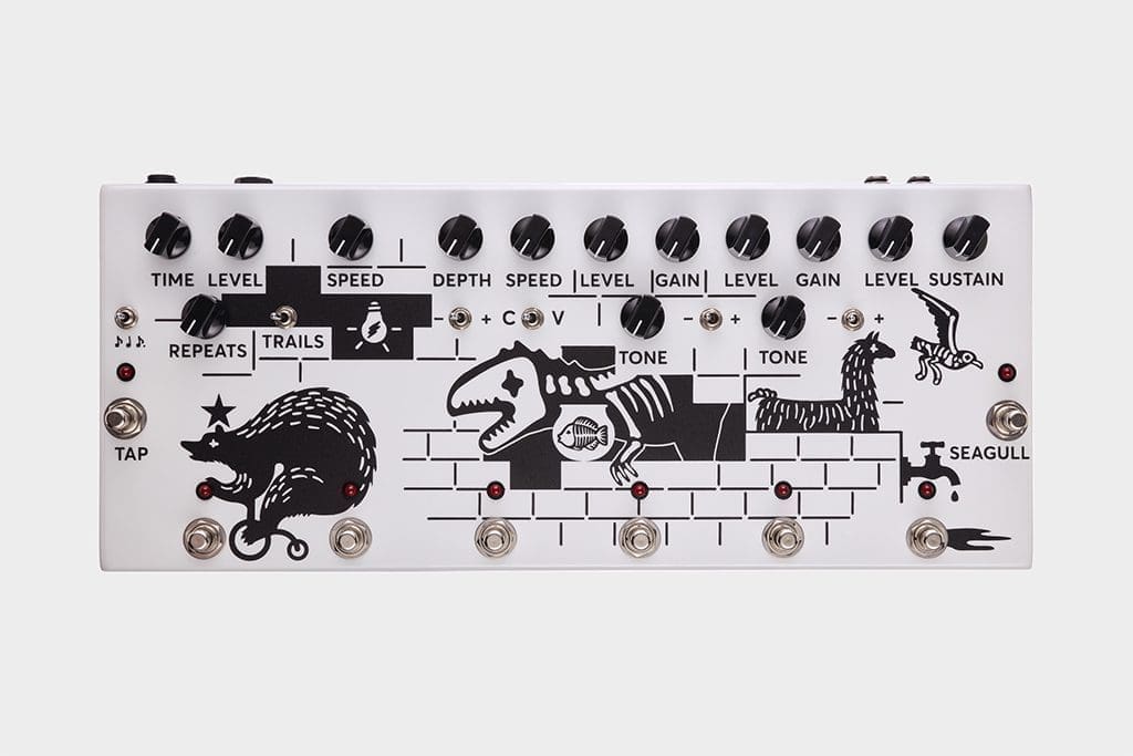 Jam Pedals Pink Flow – Multi Effect – “Art for Your Ears !” – LA ...