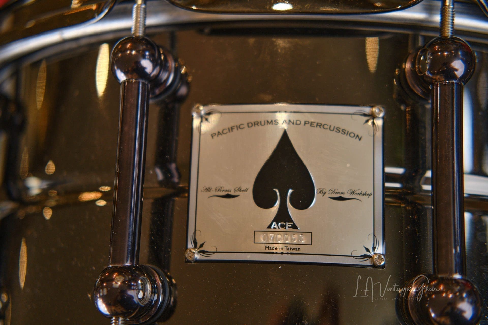 Pacific Drums and Percussion Drum Workshop Brass 6″x14″ – Owned by Abe ...