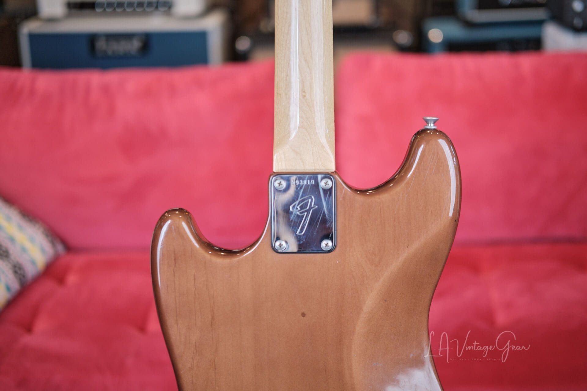 1978 Fender Mustang Bass – With Curtis Novak Wide Range Humbucker! – LA ...