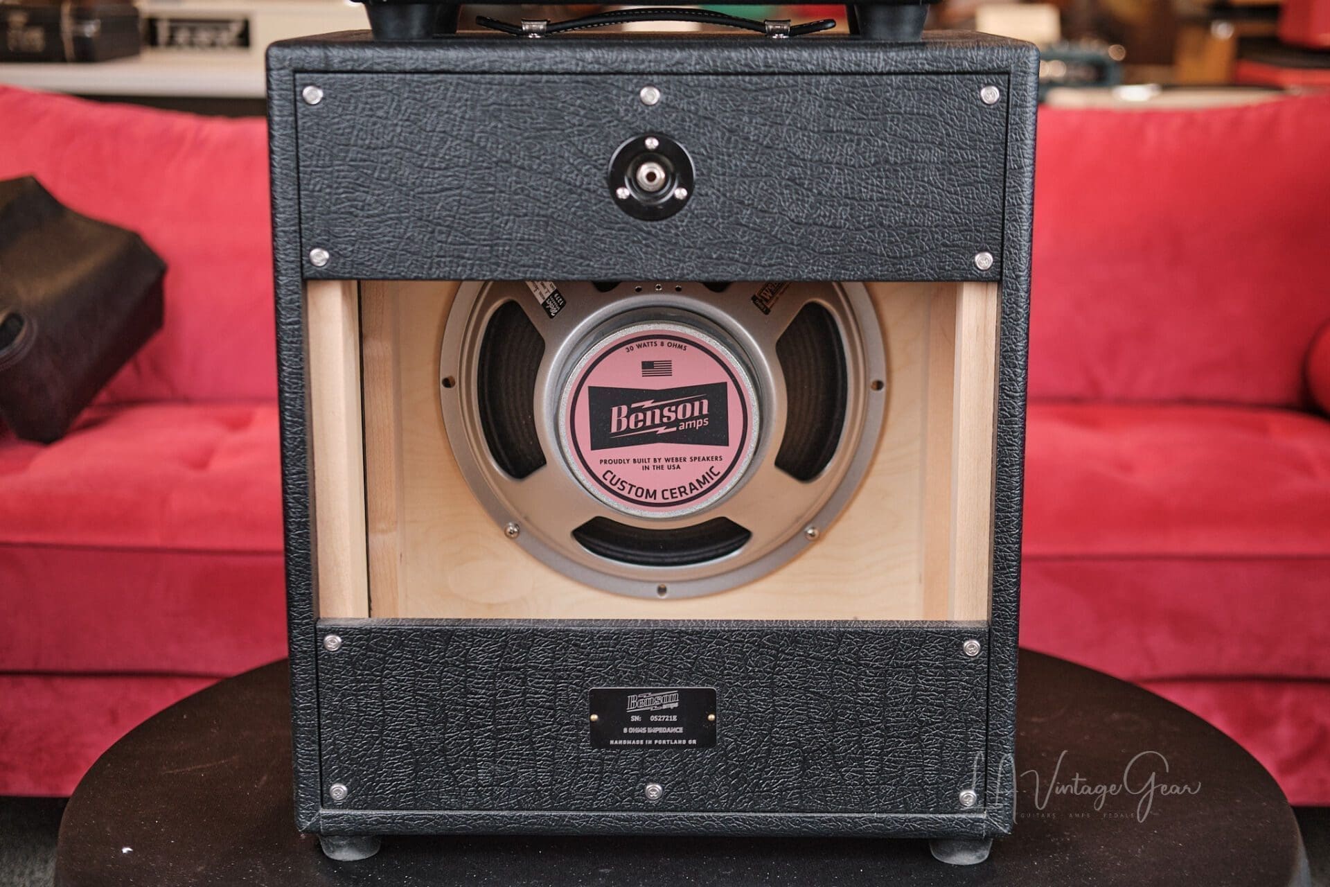 Benson Monarch Head and Cab with Tall Bird Reverb Tank - Owner's ...