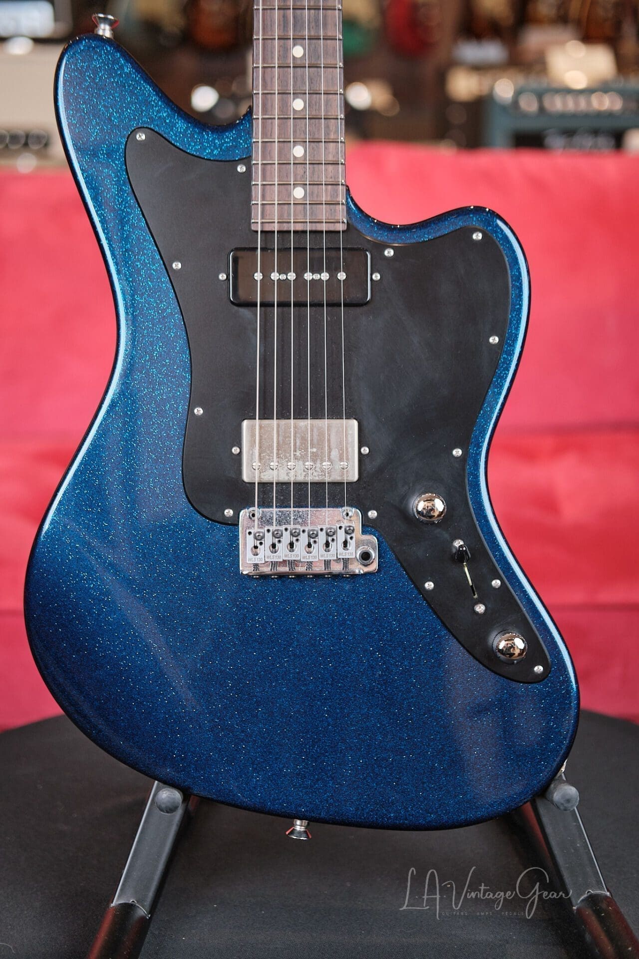 Suhr Custom Classic JM - In Blue Sparkle with Hard Shell Case! • LA ...