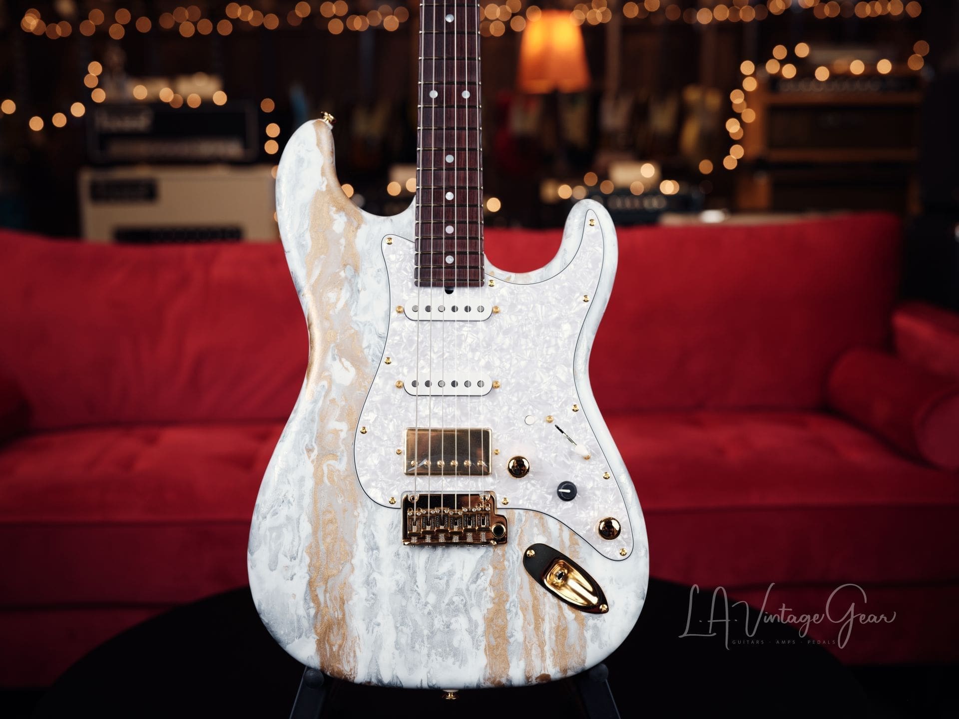 James Tyler Classic S-Style Electric Guitar-New in White Shmear! – LA ...