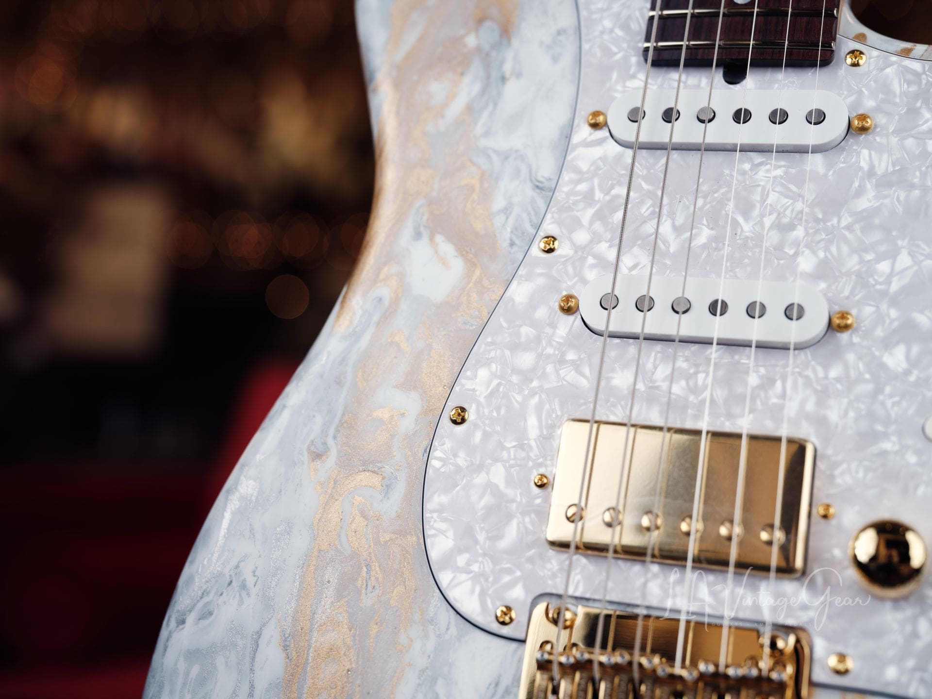James Tyler Classic S-Style Electric Guitar-New in White Shmear! – LA ...