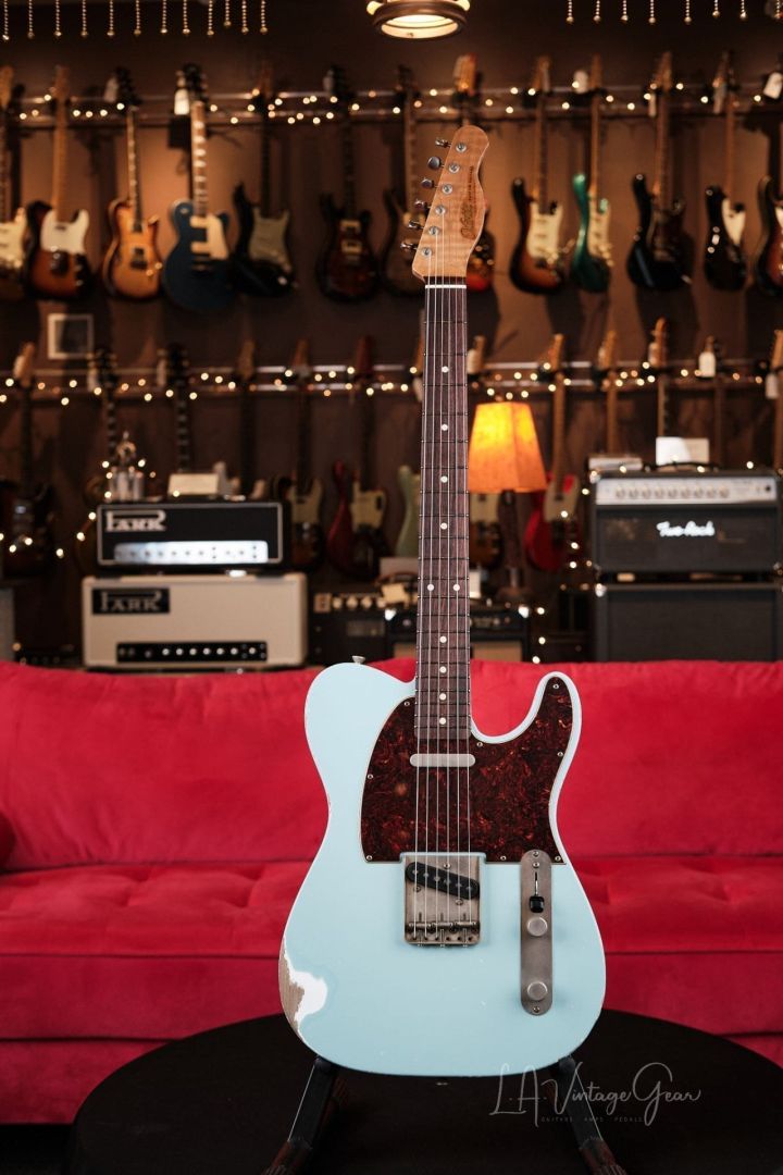 Xotic California Classic® XTC-1 Daphne Blue - Brand New Heavy Aged ...