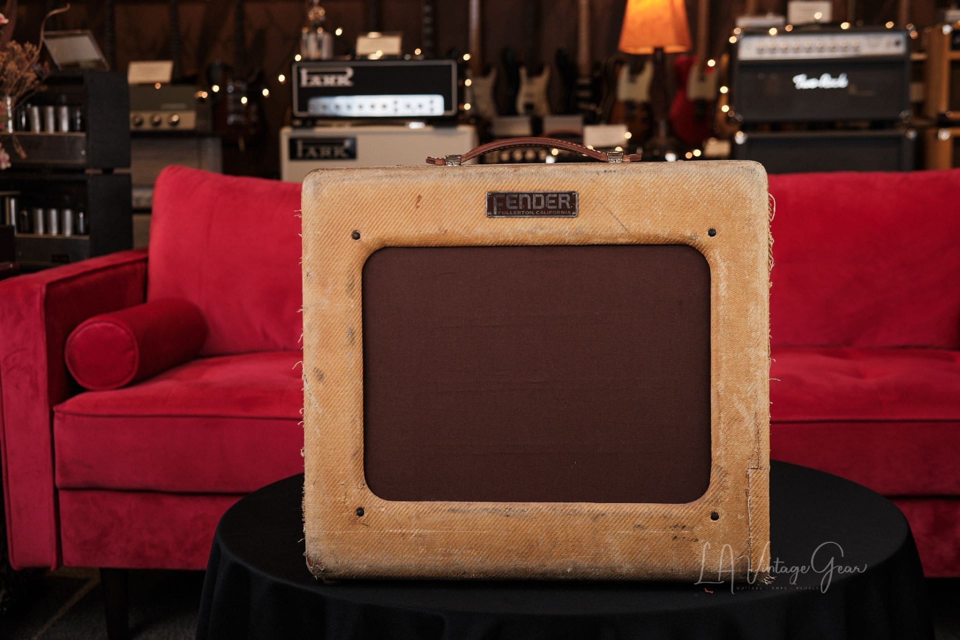 1949 "TV Front" Fender Tweed Deluxe 5A3 - Awesome Tweed Tones! • LA ...