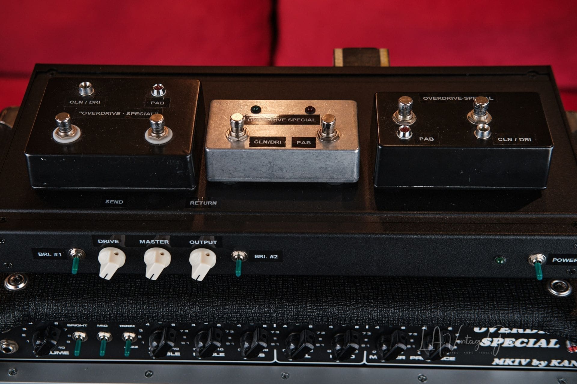 Mark Kane Overdrive Special MKIV 100 Watt head with 1x12 Cab - with ...