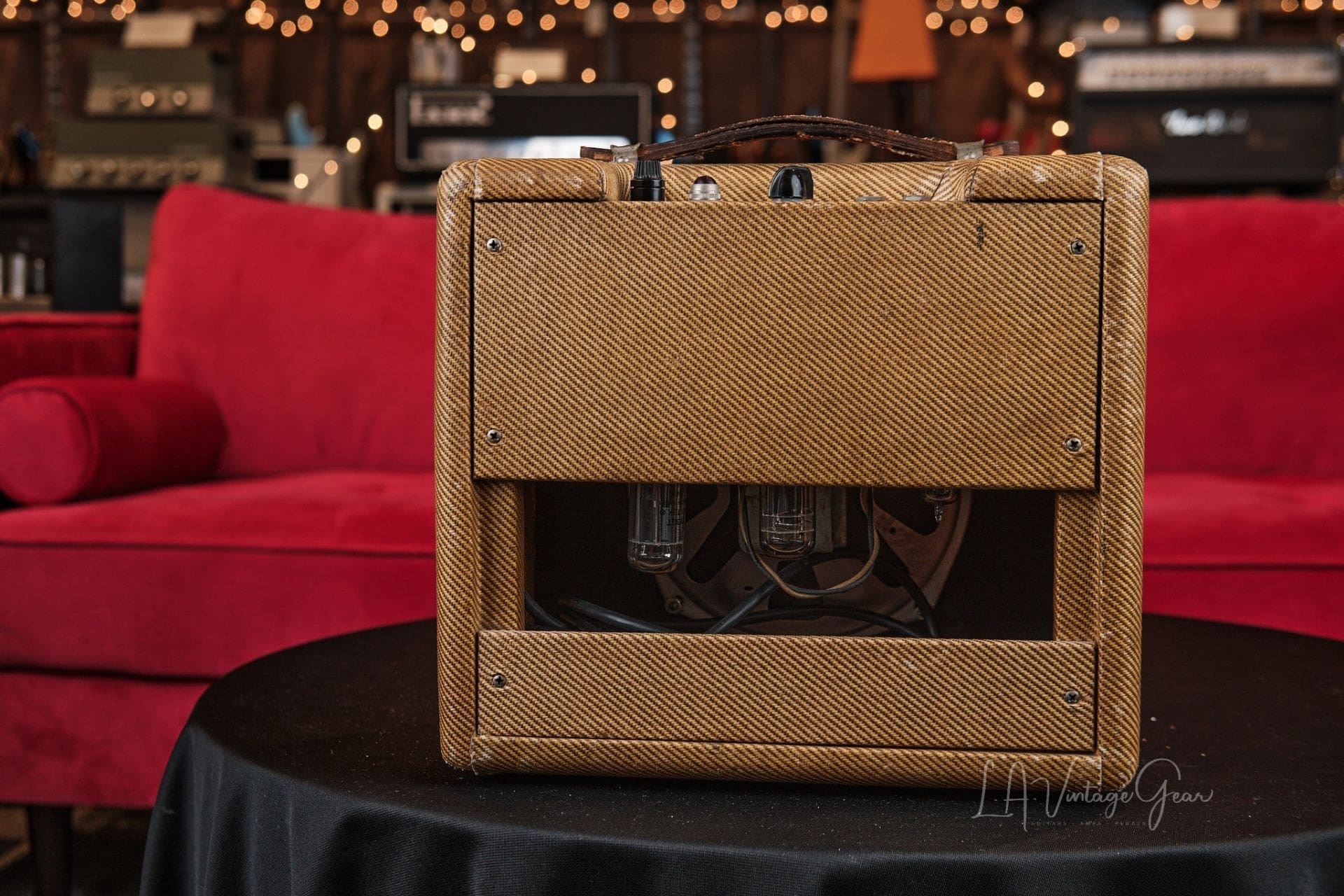 1958 Fender Champ 5F1 5 Watt Amplifier - All Original! • LA Vintage Gear