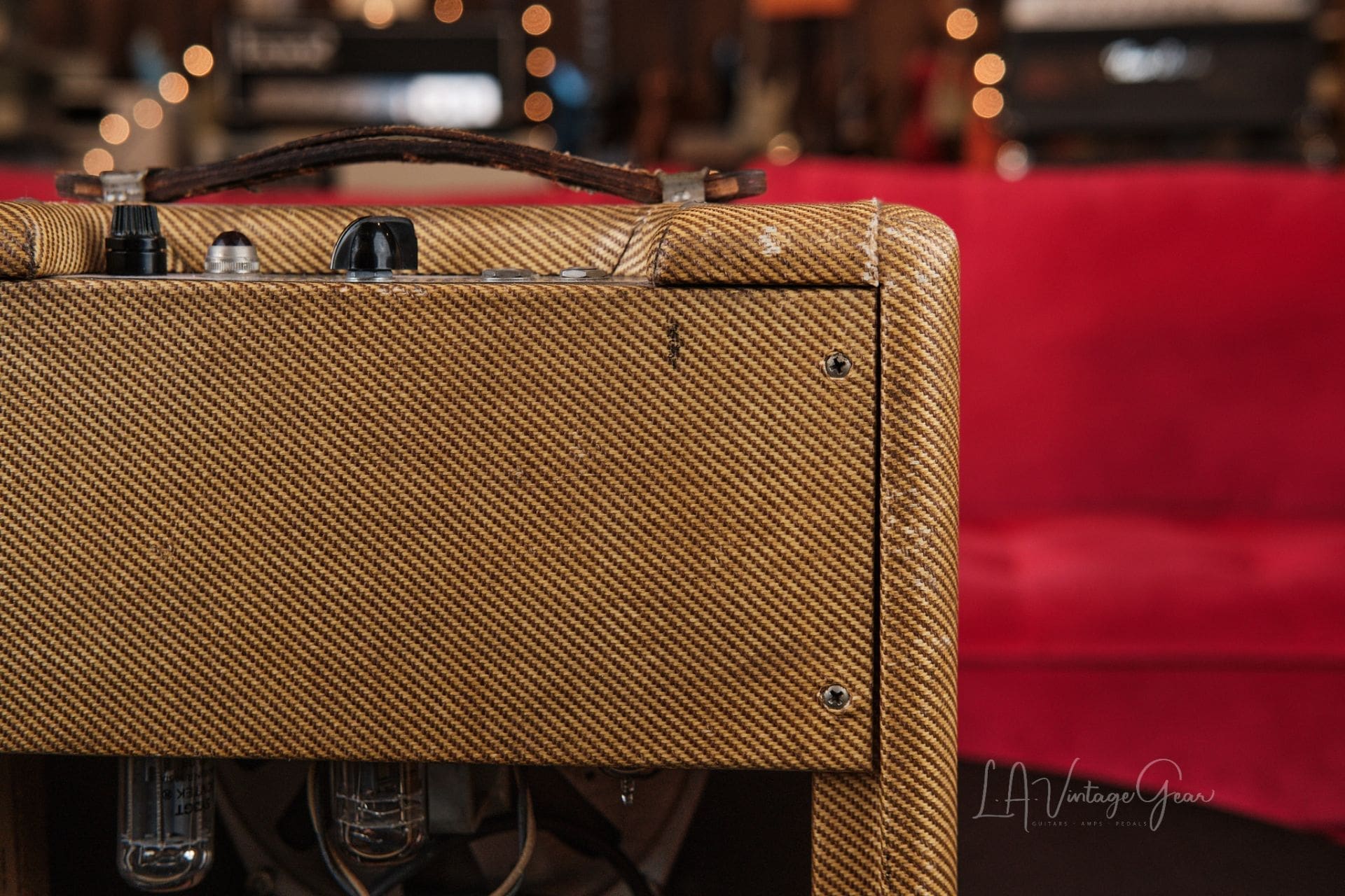 1958 Fender Champ 5F1 5 Watt Amplifier - All Original! • LA Vintage Gear