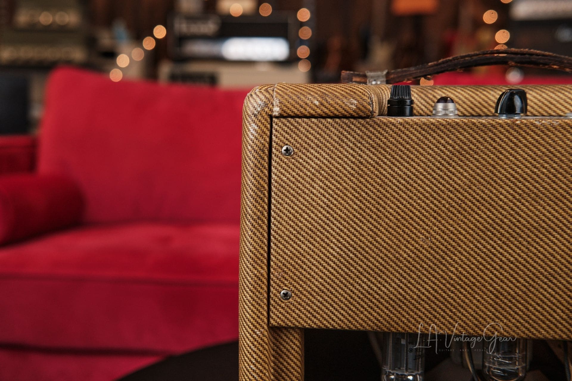 1958 Fender Champ 5F1 5 Watt Amplifier - All Original! • LA Vintage Gear