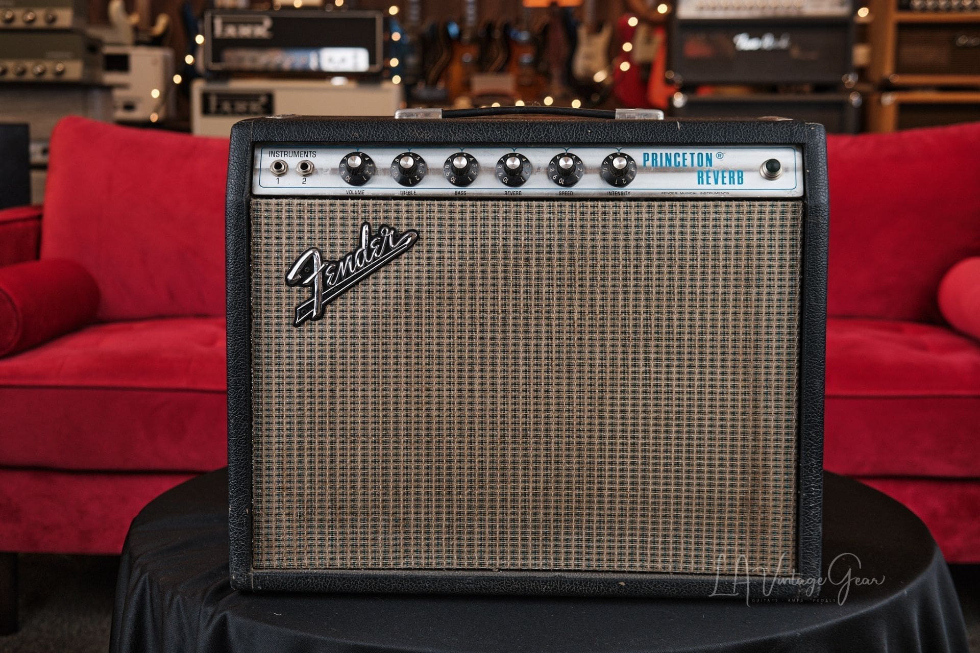 1972 Fender Princeton Reverb 1x10 Combo - Classic Fender Tones! • LA ...