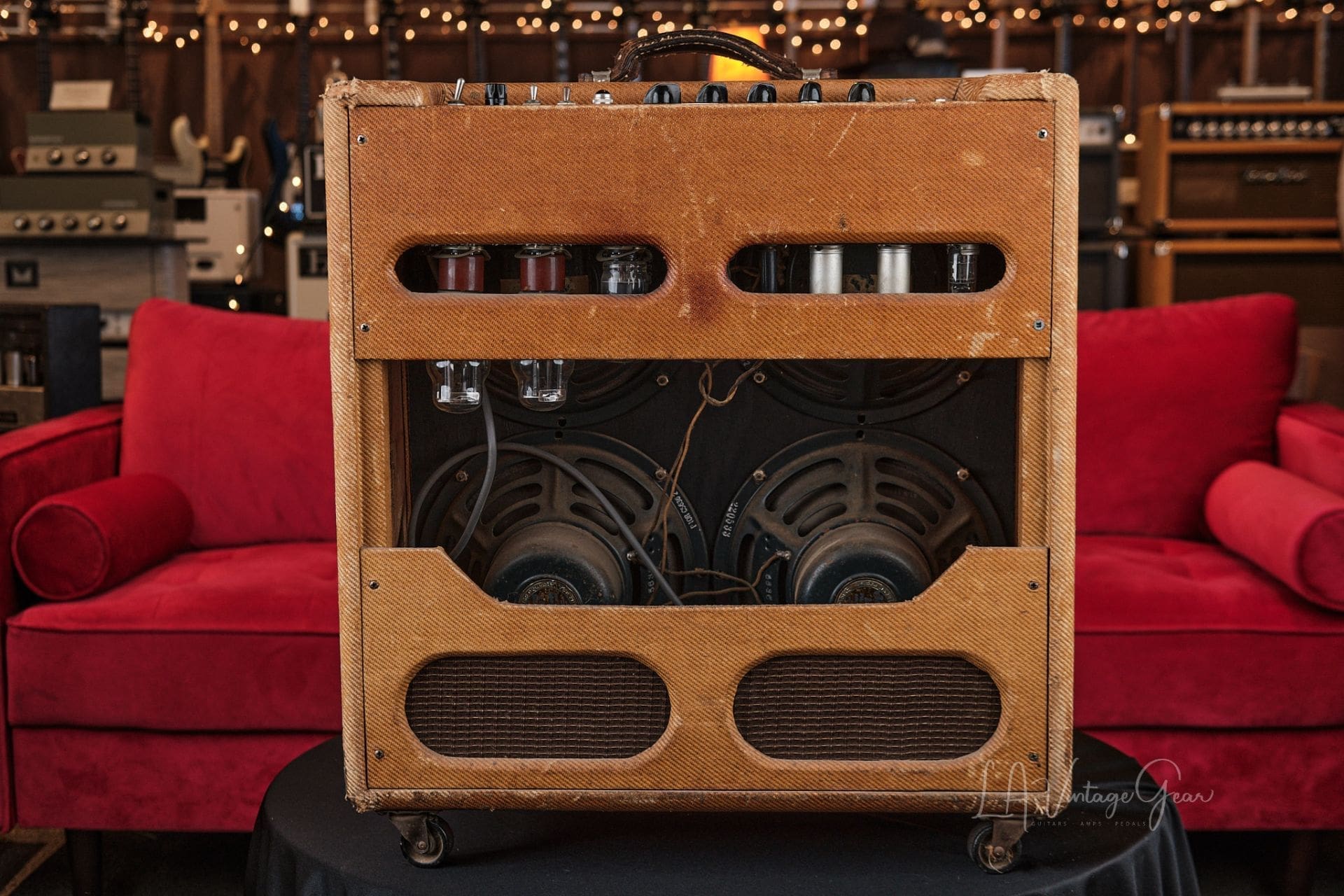 1955 Fender 5E6 Bassman – Holy Grail Tweed Tones! – LA Vintage Gear