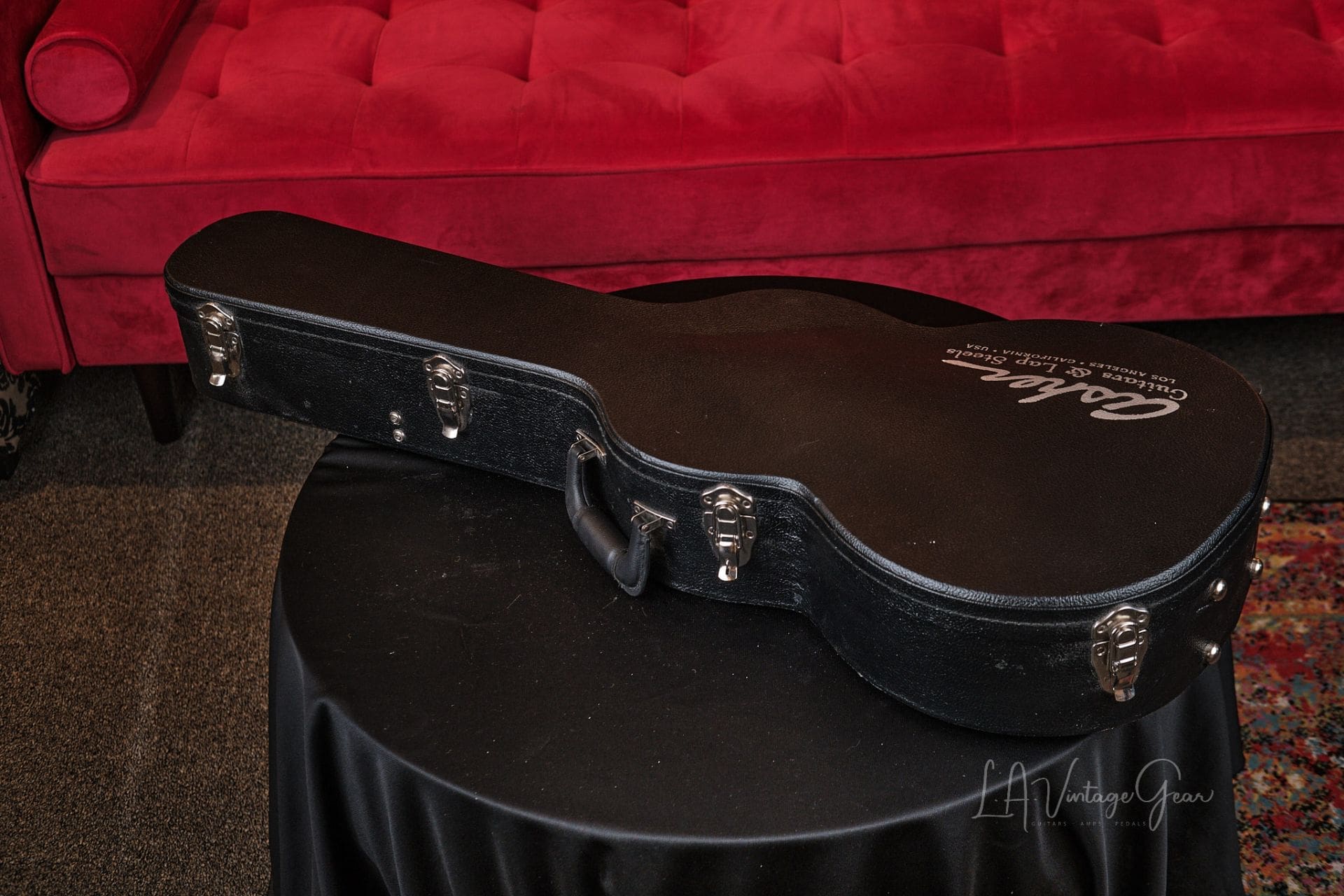 Asher Electro Sonic Gold Top Guitar With Brazilian Rosewood Board ...