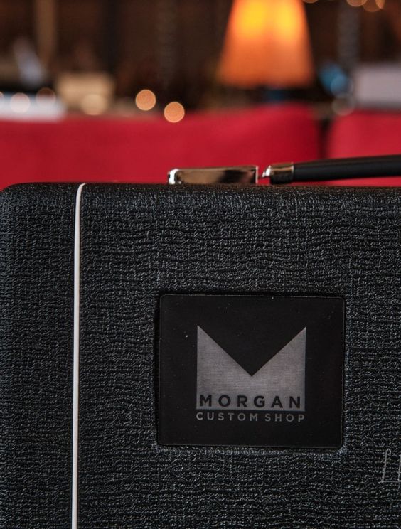 Morgan Custom Shop PR12 LAVG Guitar Amplifier Head and Kerry Wright ...