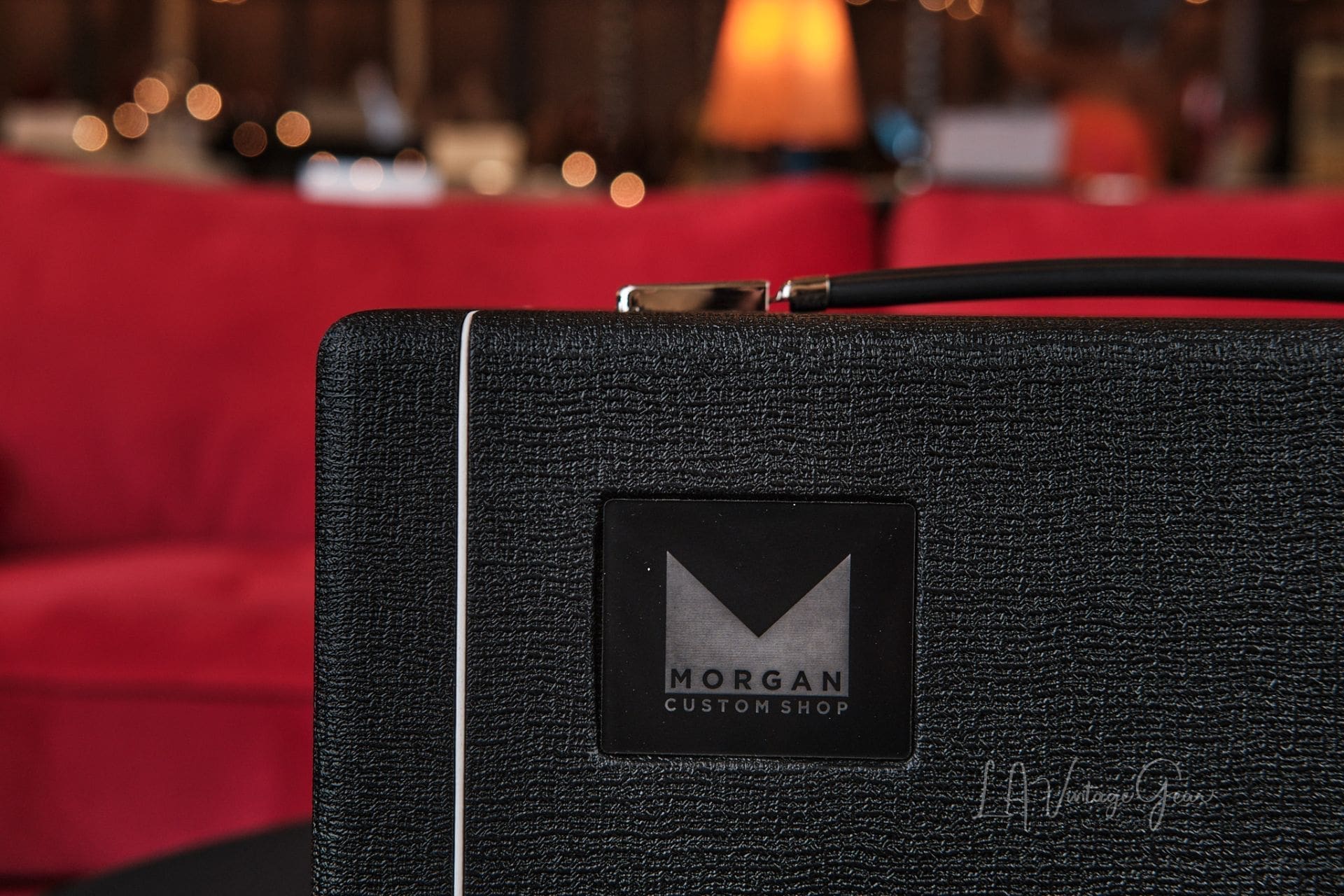 Morgan Custom Shop PR12 LAVG Guitar Amplifier Head and Kerry Wright ...