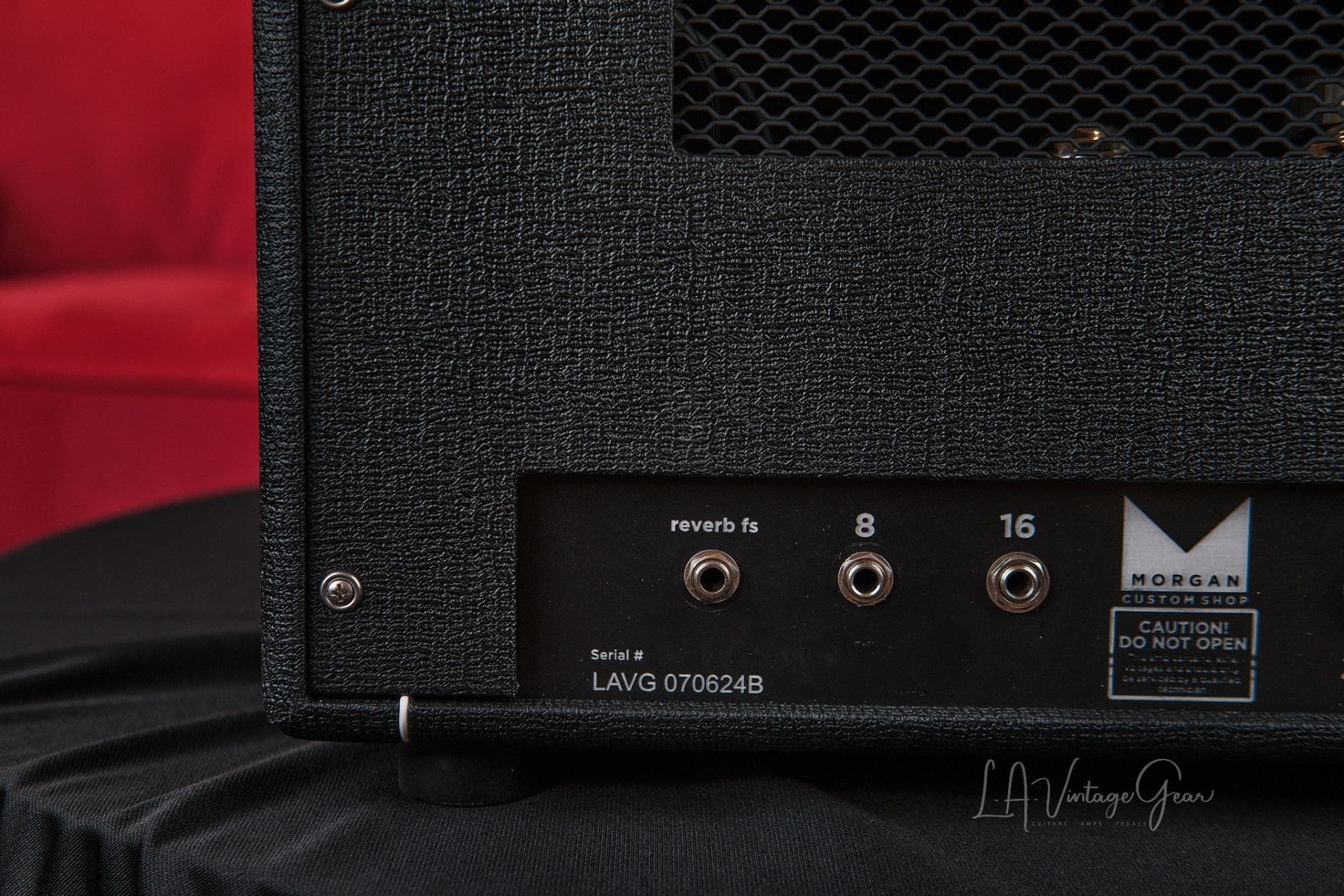 Morgan Custom Shop PR12 LAVG Guitar Amplifier Head and Kerry Wright ...