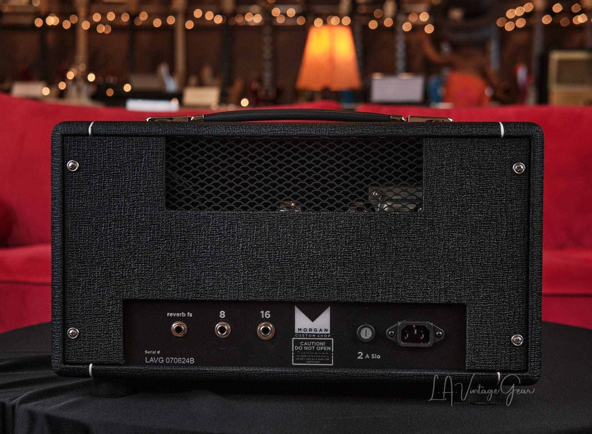 Morgan Custom Shop PR12 LAVG Guitar Amplifier Head and Kerry Wright ...