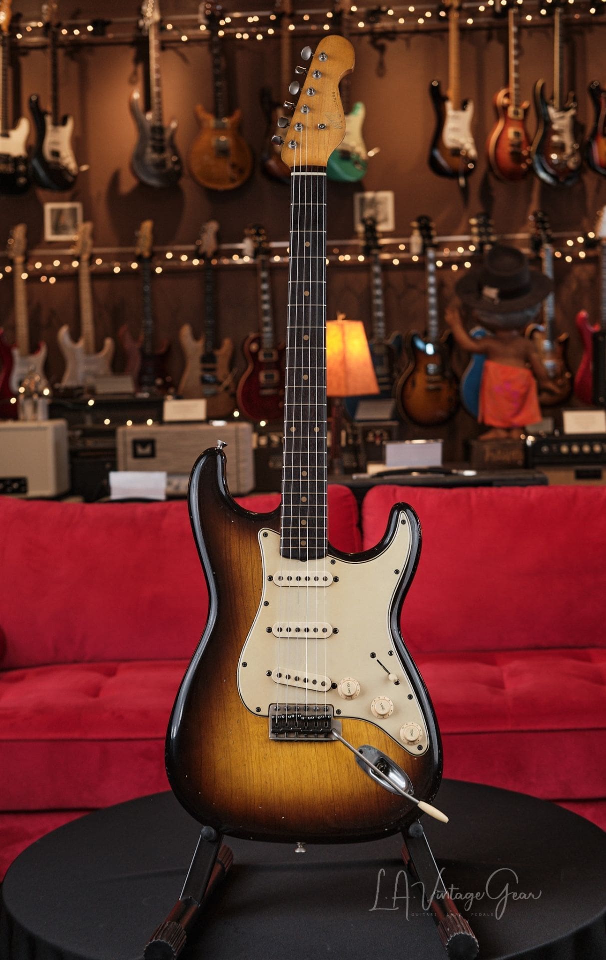 M.B. Guitars '59-S - Relic'd Faded 59' Burst, Just In! • LA Vintage Gear