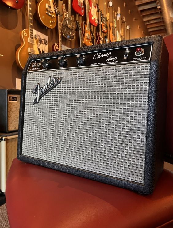 1966 Fender Champ Amp AA764 Combo – LA Vintage Gear