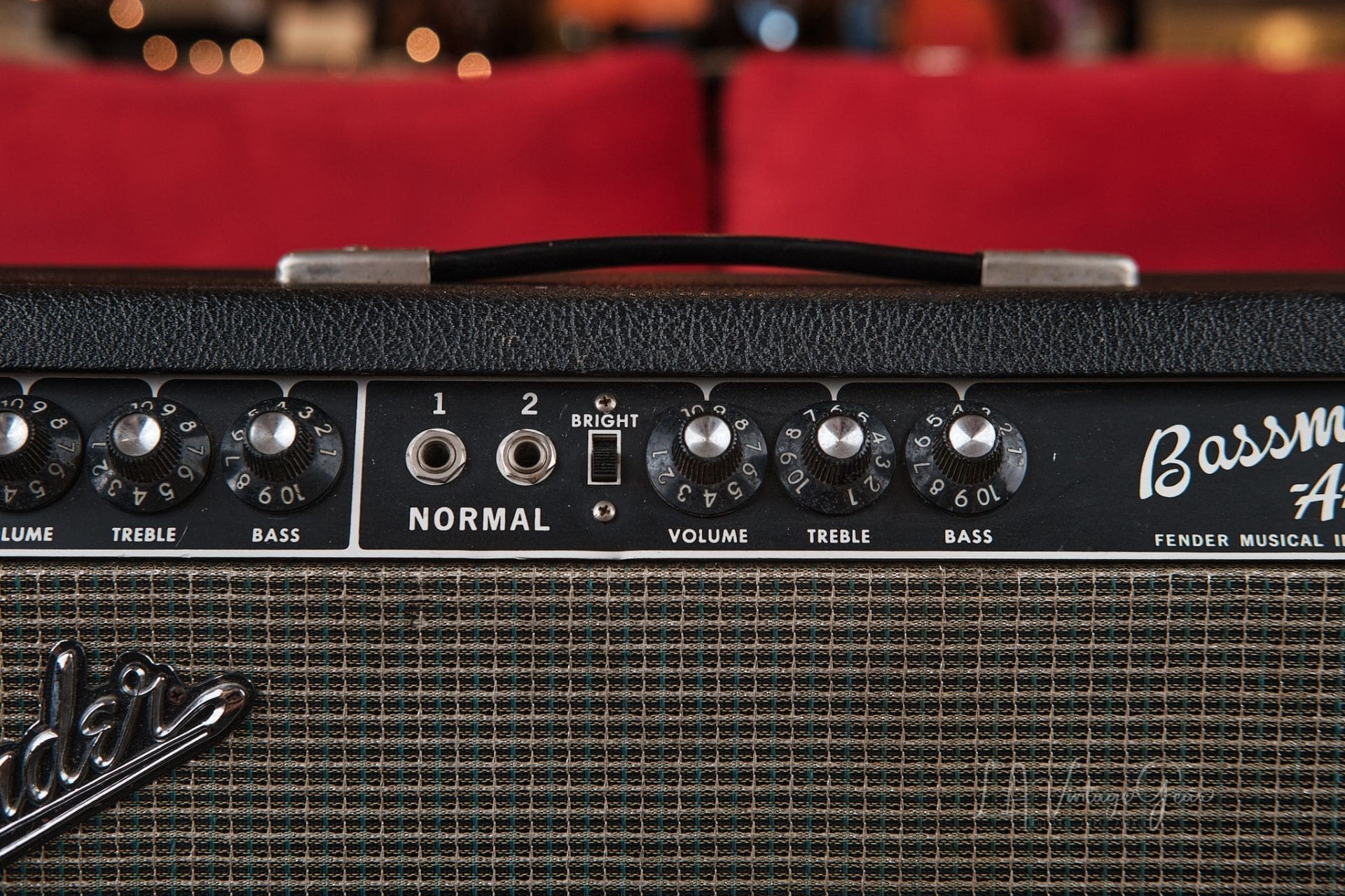 Fender 1967 Bassman Guitar Amplifier Head AB-165 Circuit – Holy Grail ...