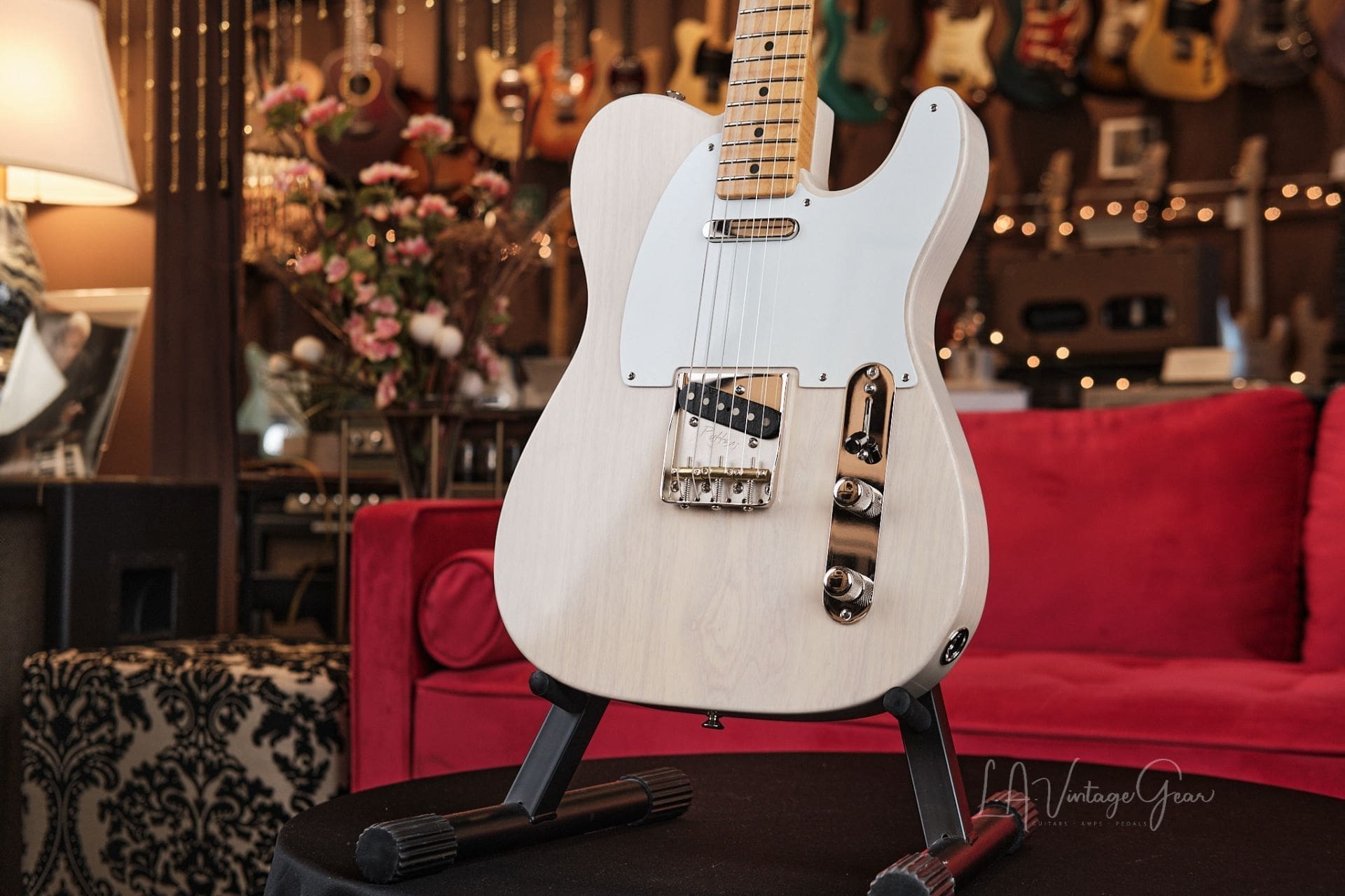 Rutters T Style Electric Guitar - In Mary Kaye White with Budz Pickups ...