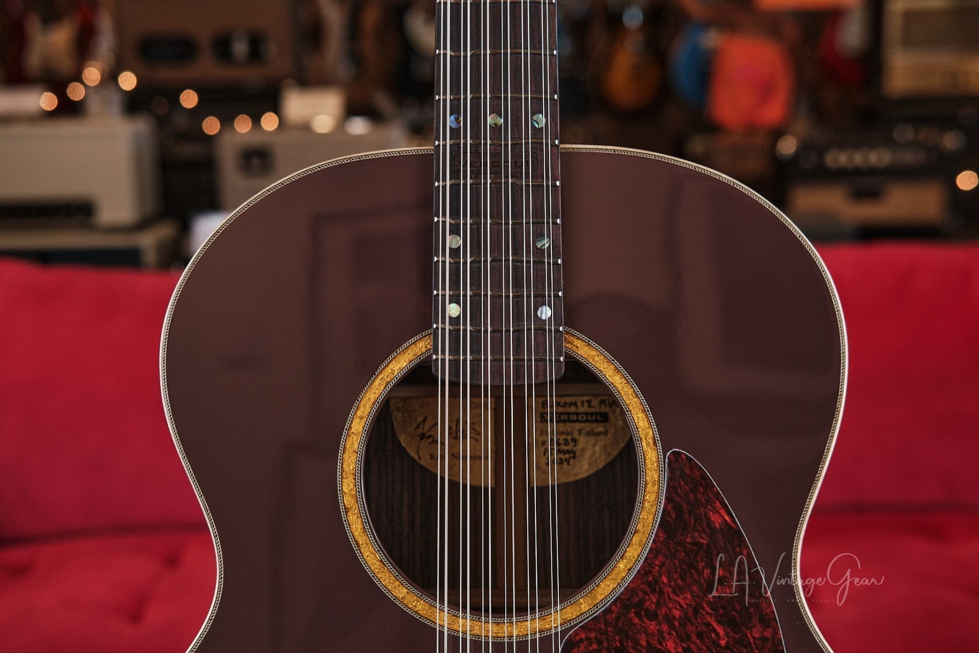 Versoul Buxom Minor 12 String Acoustic Guitar #0639 - With True ...