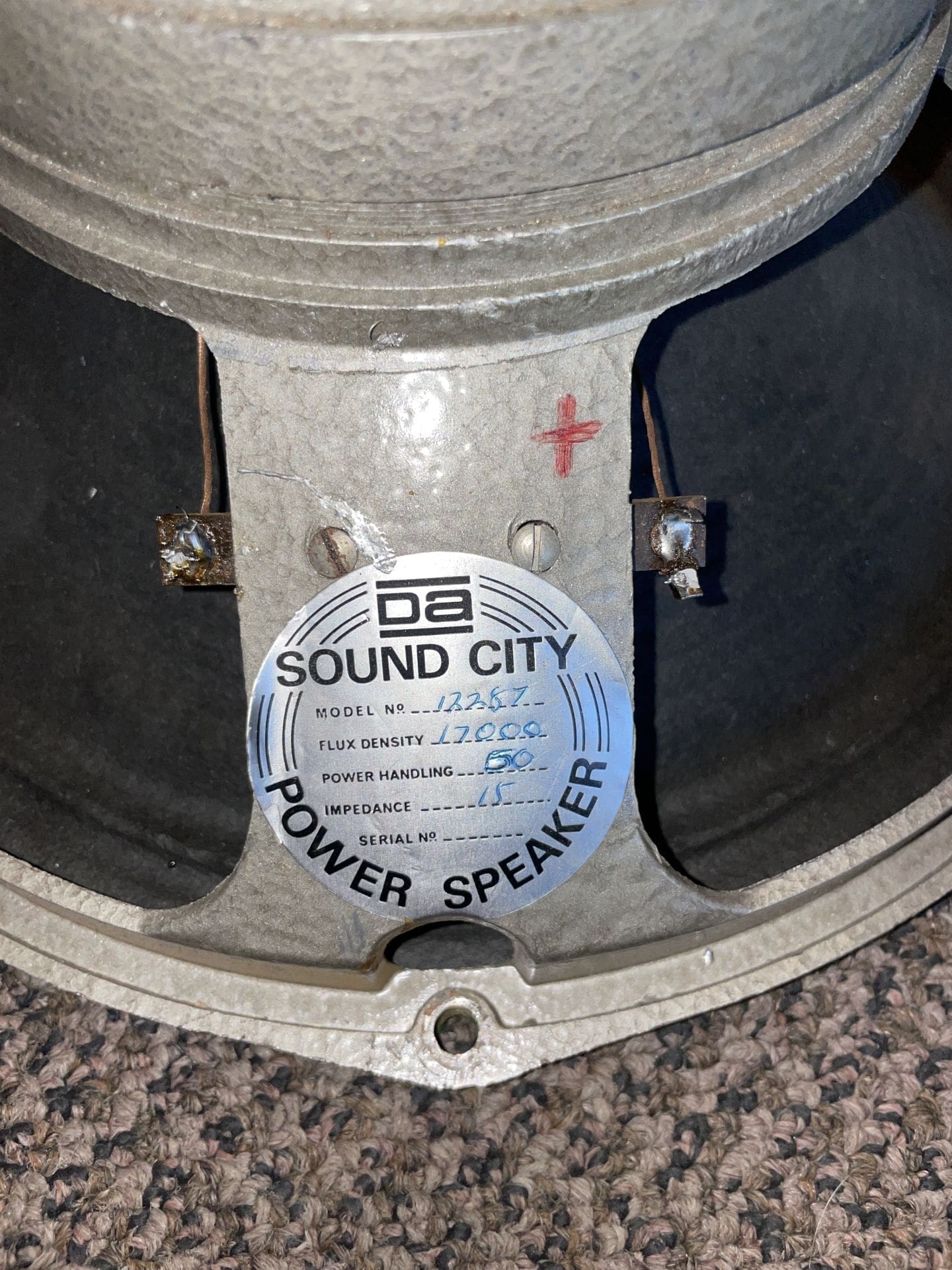 PAIR Fane Sound City Pulsonic Cone Speakers • LA Vintage Gear